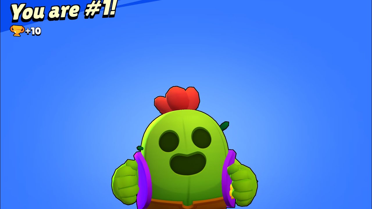Spike can defeat any Brawler in Brawl Stars - YouTube