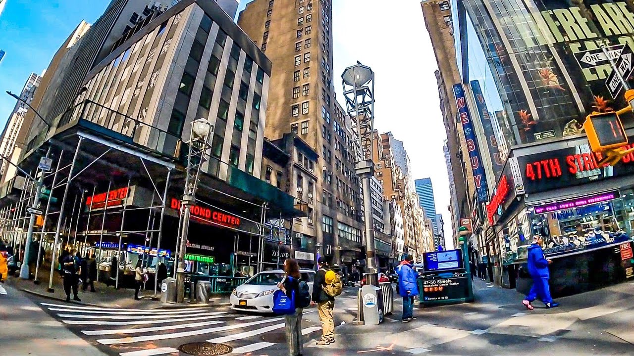 47th Street - NYC - March 2021 - YouTube