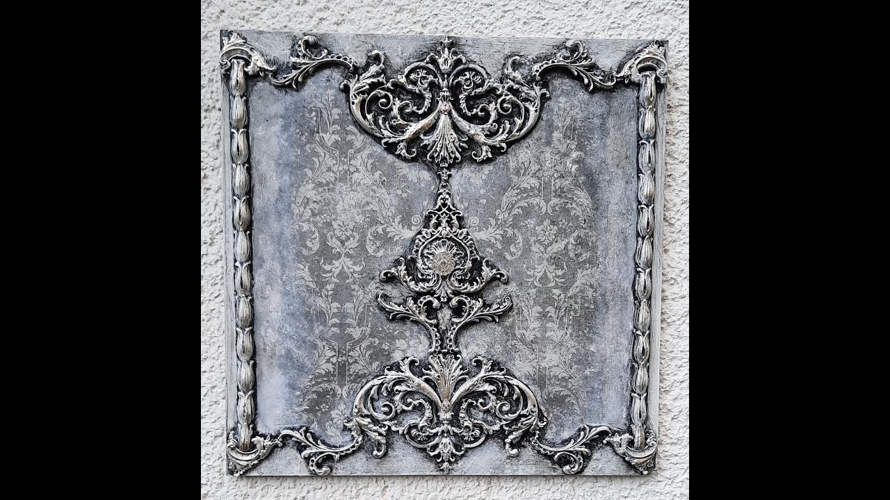 Anleitung / Instructions Rococo Panel - YouTube