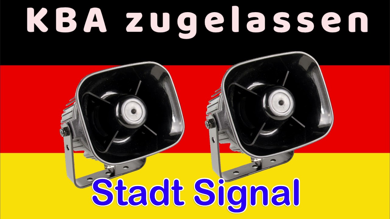 Sirene COMPACT S20IS ATV Quad Motorrad | KBA Zugelassen ...
