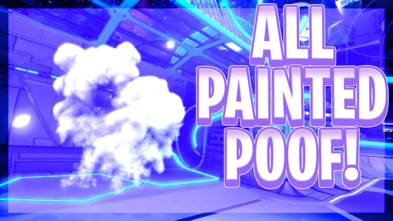 ALL PAINTED POOF GOAL EXPLOSION! (Rocket League Season 5) - YouTube
