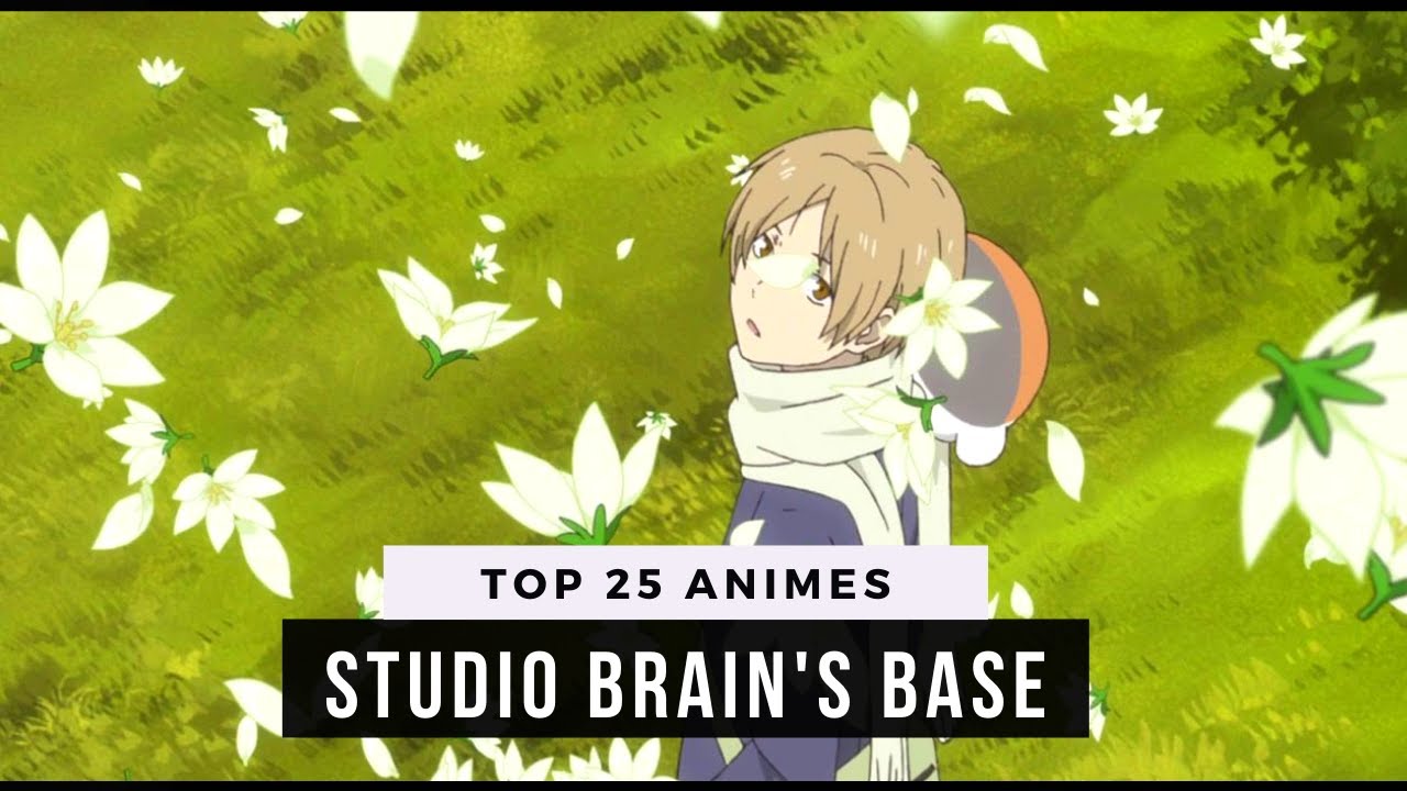 Top 25 Studio Brain´s Base Anime - YouTube
