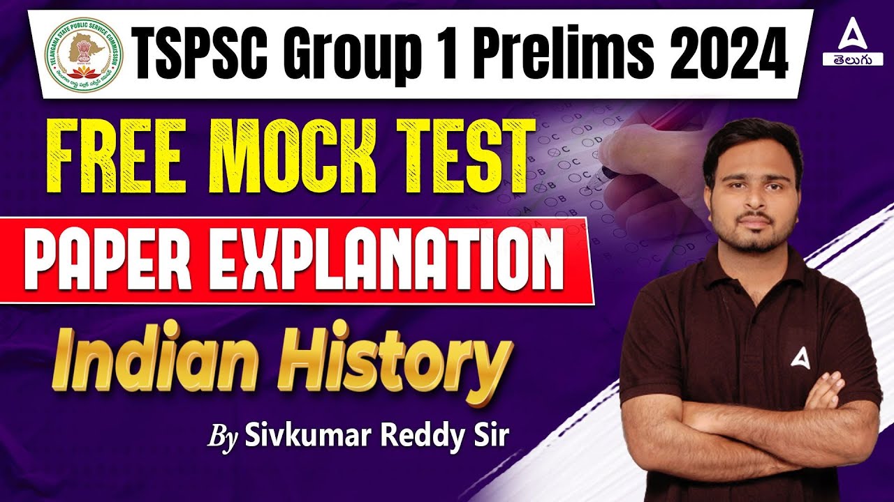 TSPSC Group 1 | Indian History | Group 1 History In Telugu | Adda247 ...