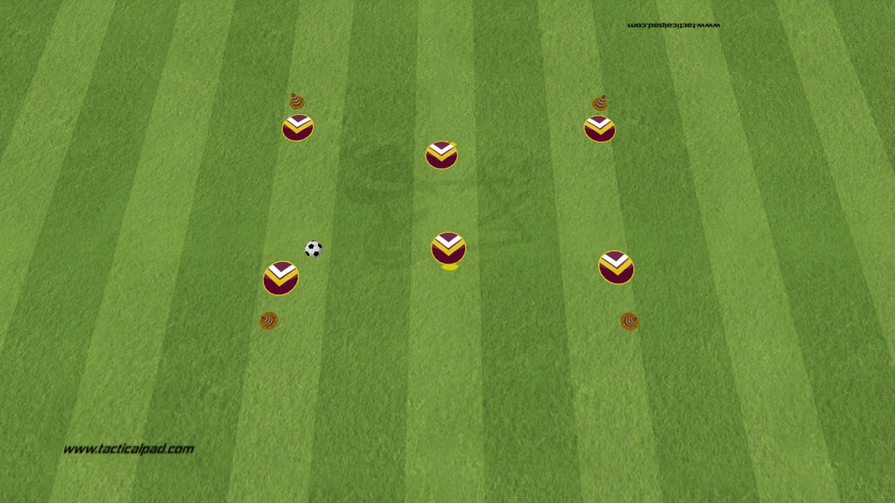 6 player pass and move - PASSING PATTERN - YouTube