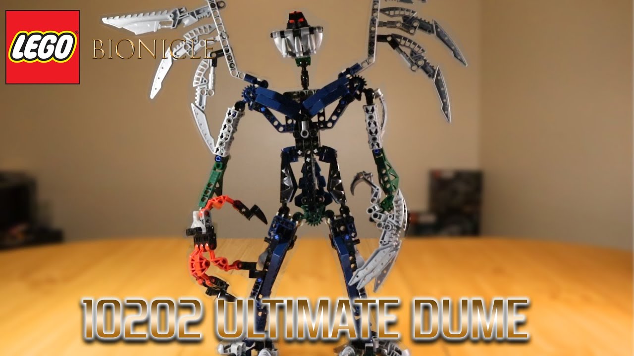 Bionicle Retro Review: 10202 Ultimate Dume - YouTube