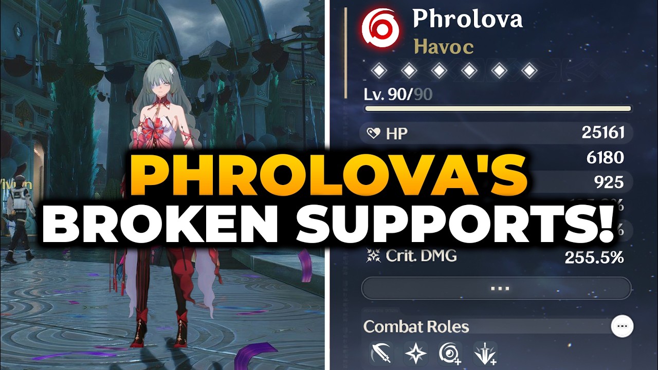 PHROLOVA MOST BROKEN SUPPORT + BEST TEAM BUILD | Wuthering Waves, WUWA ...