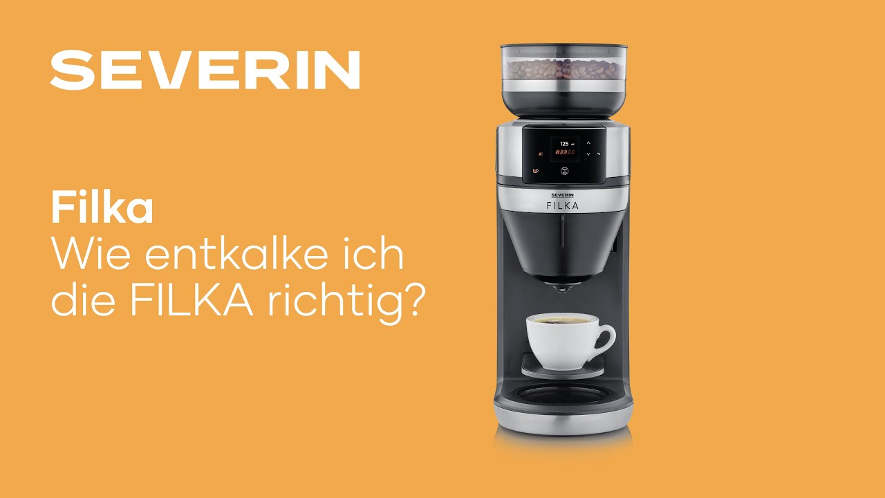 Severin Filka Filterkaffee-Vollautomat - Wie entkalke ich die Filka ...