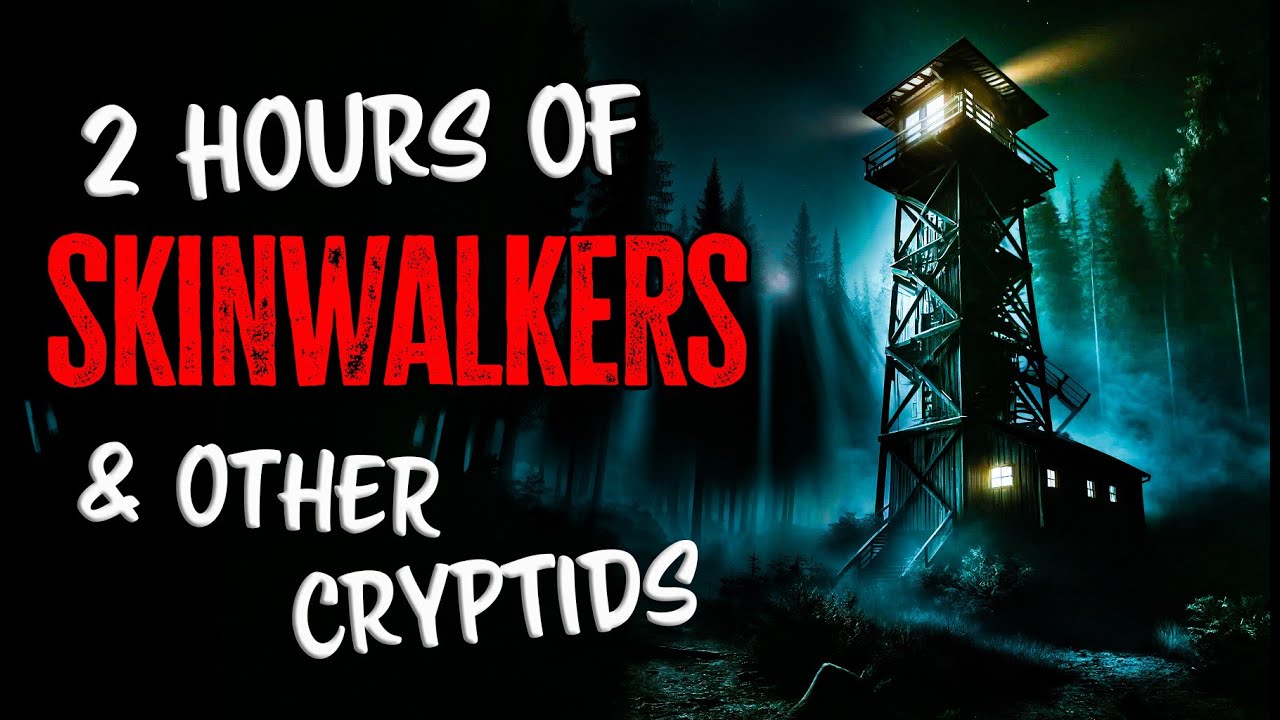 2 HOURS of CREEPY SKINWALKER & CRYPTID Scary Stories | RAIN SOUNDS ...