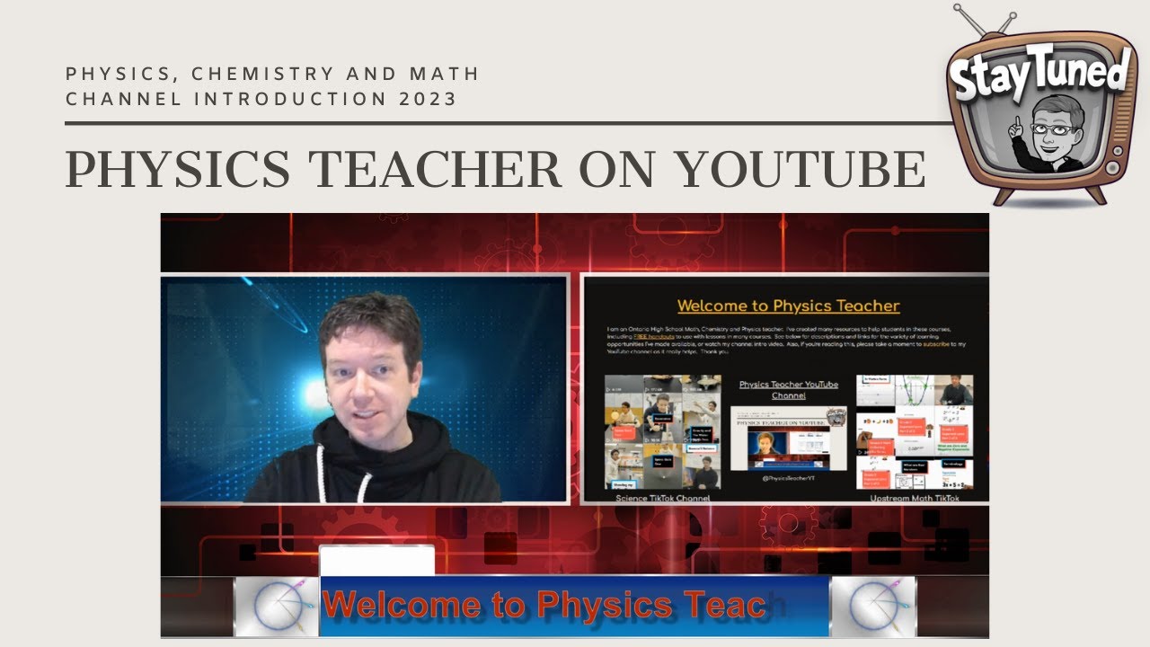 Physics Teacher Channel Introduction 2023 - YouTube