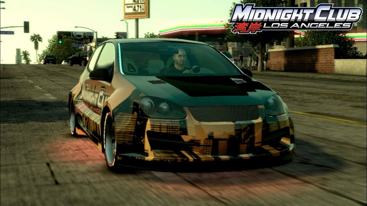 Volkswagen Golf R32 | Midnight Club: Los Angeles - YouTube