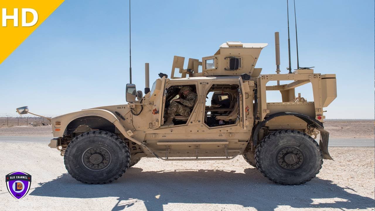 The M-ATV Security Forces Maneuvers in Resistant Terrain Vehicle - YouTube