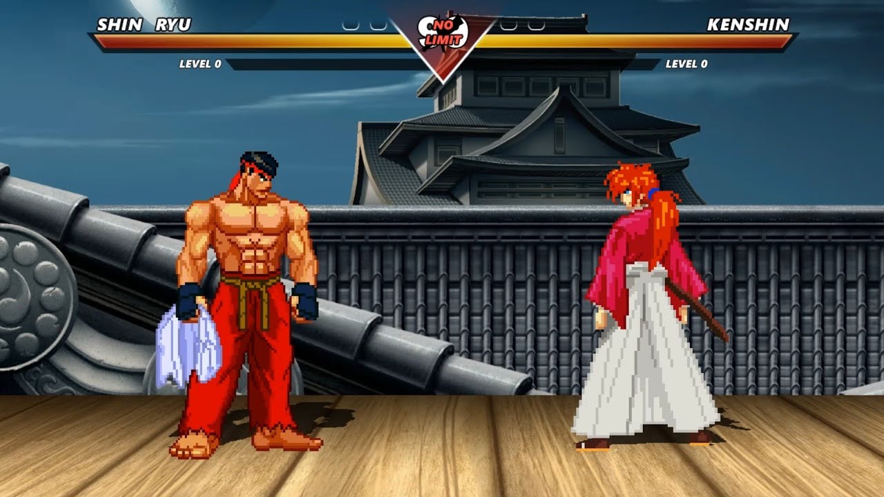 SHIN RYU vs KENSHIN - The most epic fight! - YouTube