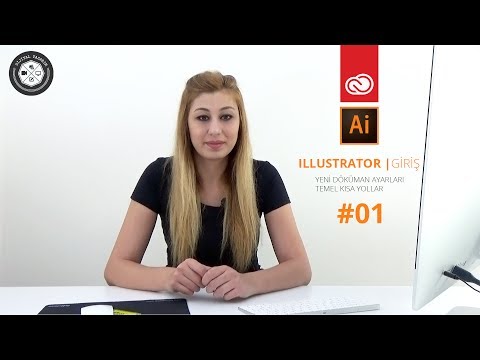 Adobe Illustrator CC Dersleri | #01 | Yeni Döküman ve Temel Kısa Yollar