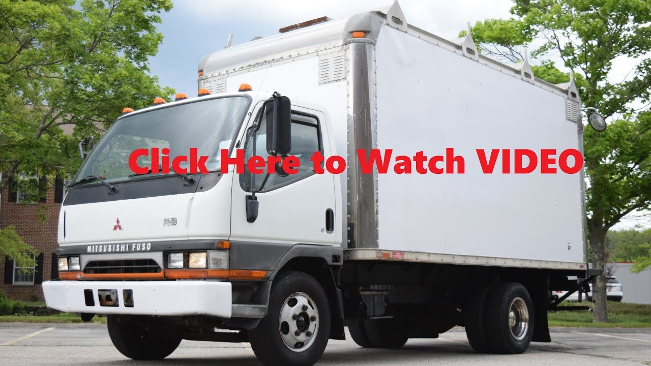 2004 Mitsubishi Fuso Box Truck Diesel - YouTube