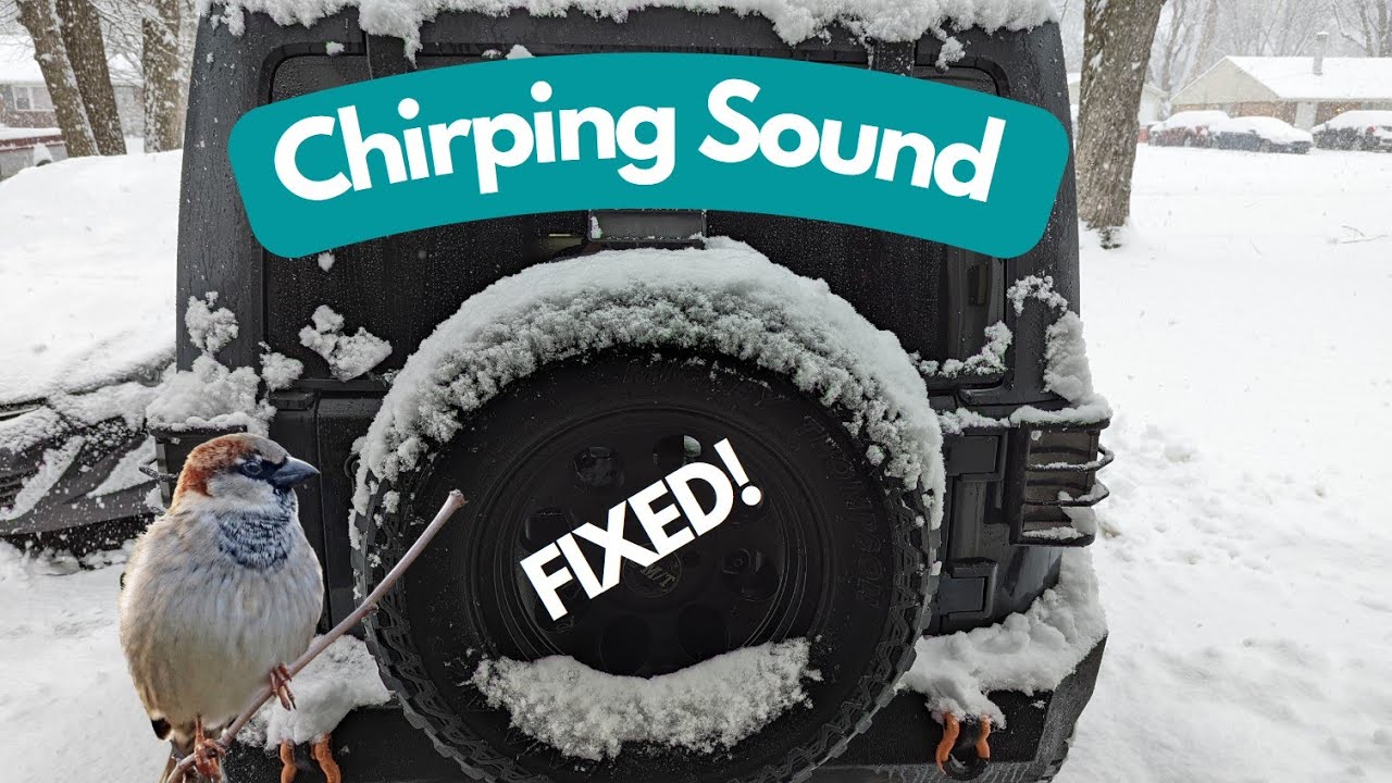 Jeep Chirping Sound Fixed! - YouTube