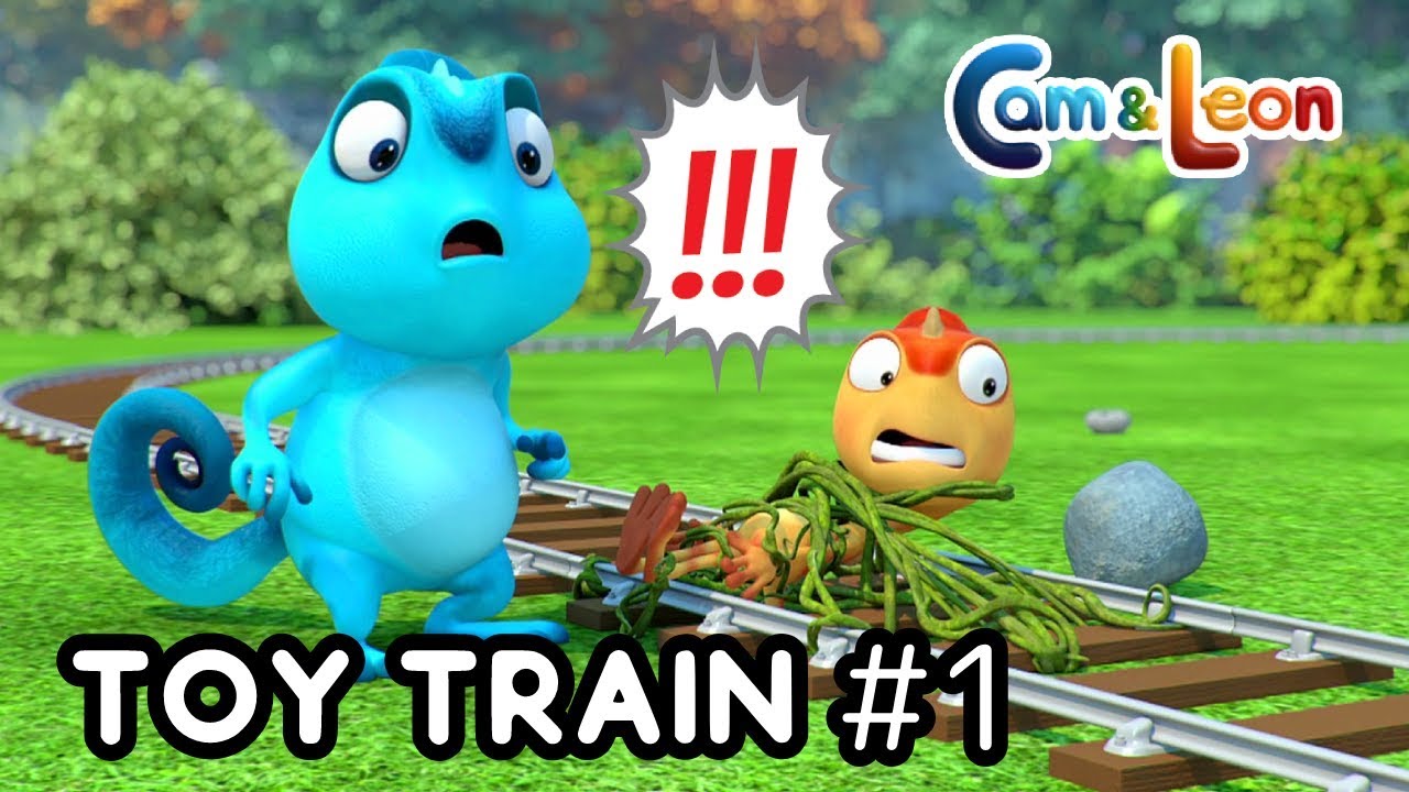 Cam & Leon | Toy Train #1 | Funny Cartoon | Cartoon for Kids - YouTube