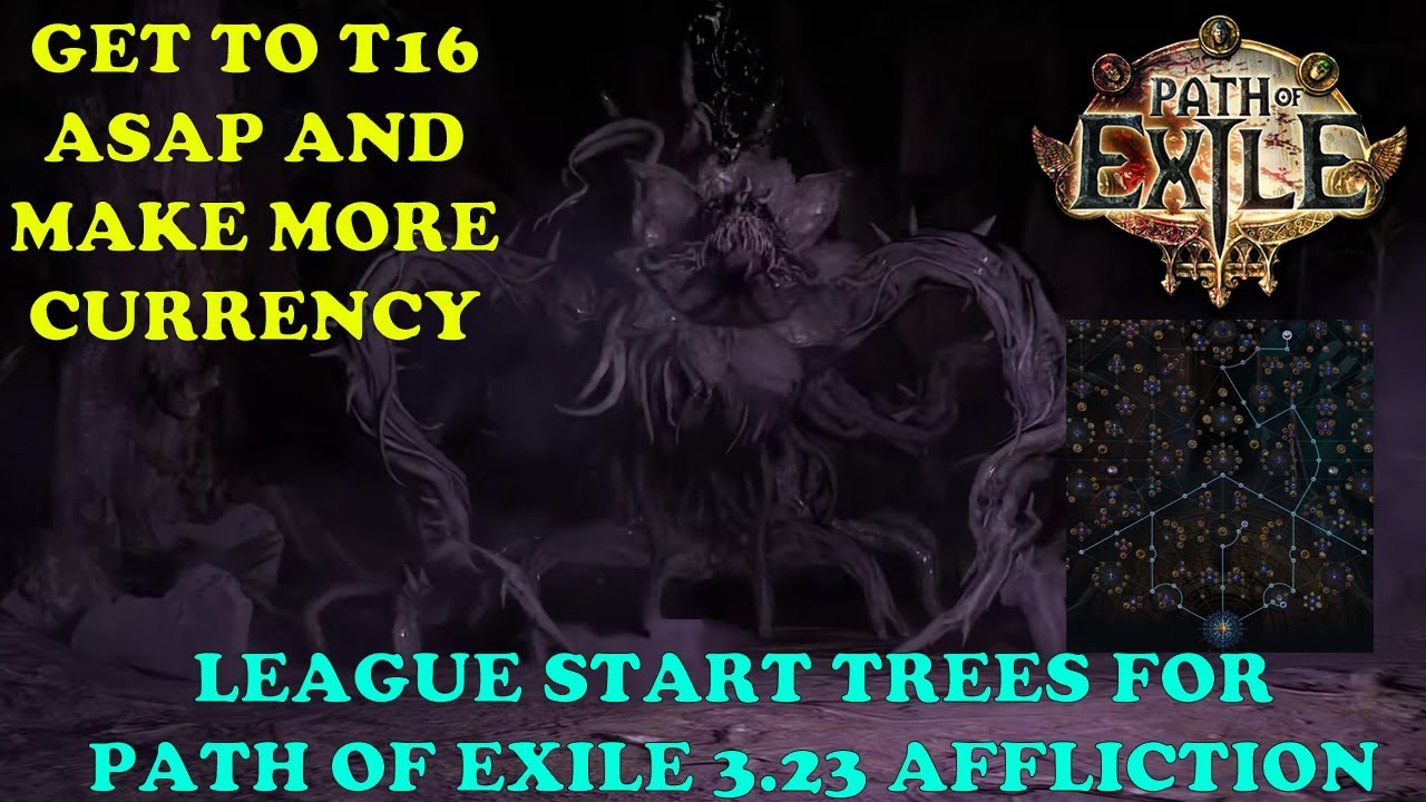 Atlas trees for fast t16 and currency 3.23 PoE Ancestor League - YouTube
