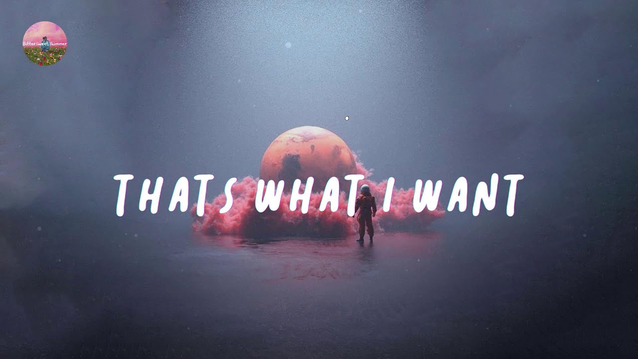 Lil Nas X - THATS WHAT I WANT (Lyric Video) - YouTube