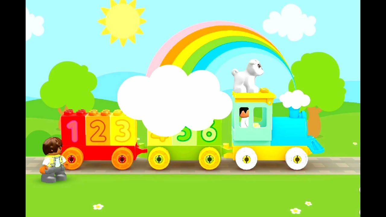 Learning Numbers With Train | Number Train | Learn Colour For Children ...