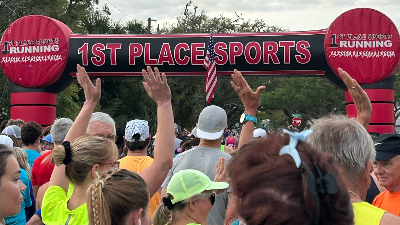 Vilano Bridge 5K 10K 8 a.m. Saturday run! Beautiful morning at Vallano ...