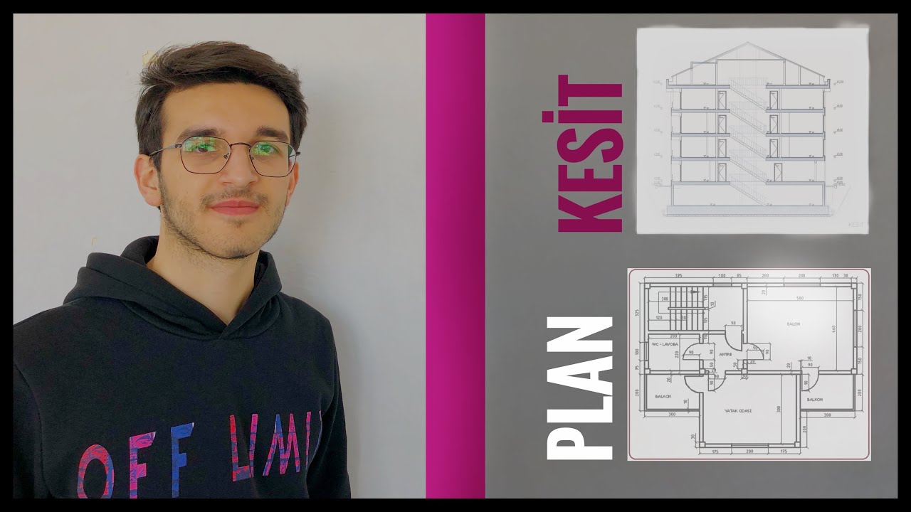 KESİT ALMA || PLAN ÇİZİMİ || TEKNİK ÇİZİM || ONDOKUZ MAYIS ÜNİVERSİTESİ ...