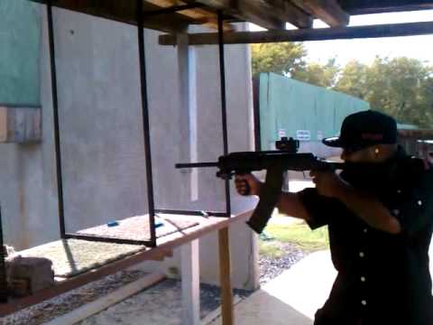 SAIGA 12 Federal Hydra Shock Slugs - YouTube