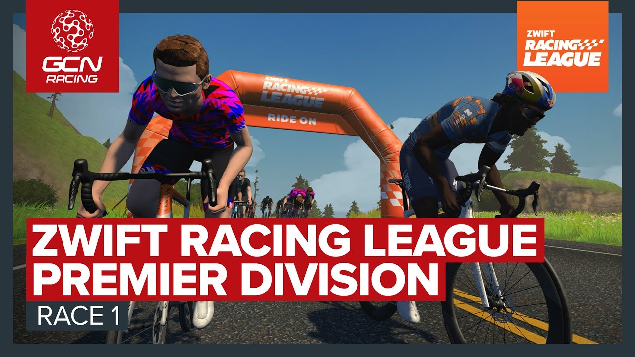Zwift Racing League Premier Division - Race 1 - YouTube