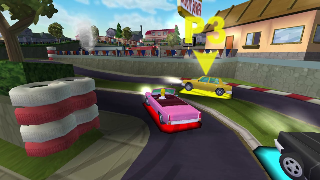 The Simpsons Hit & Run Corrida Com O Homer Simpson - YouTube