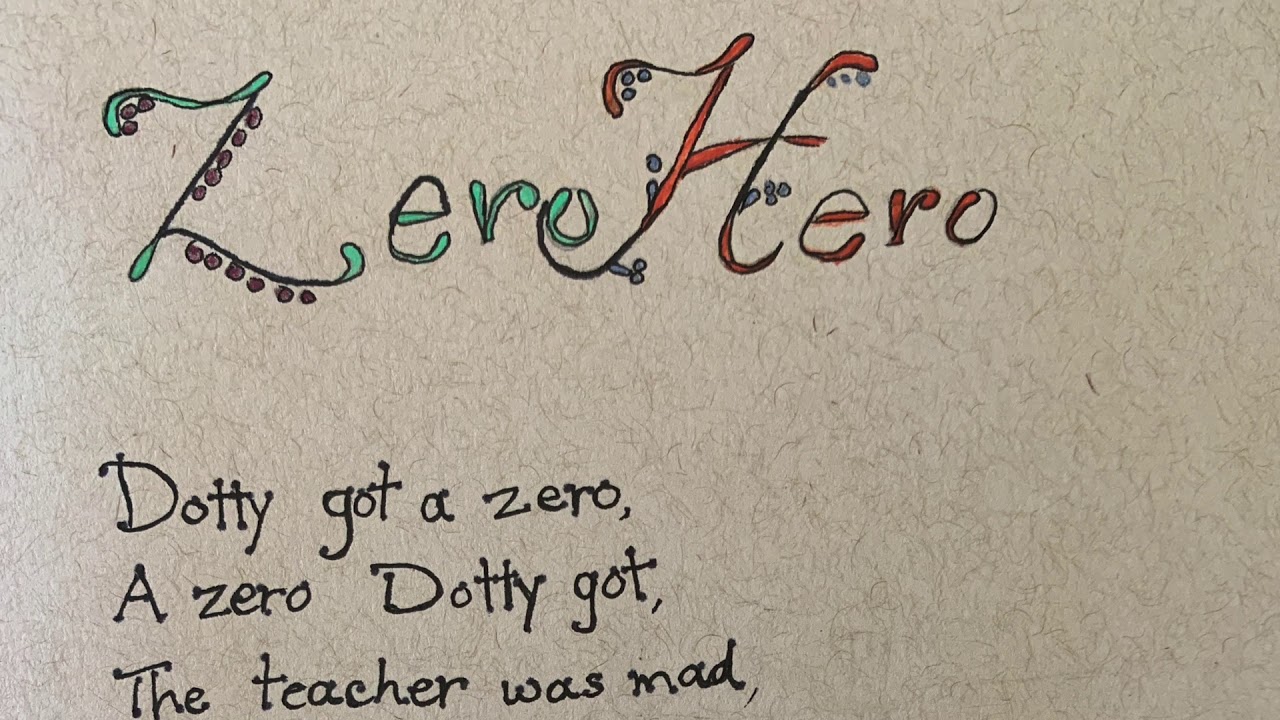 I Tried | Zero Hero 2 Short Kids Poems | funny kids poem | funny ...