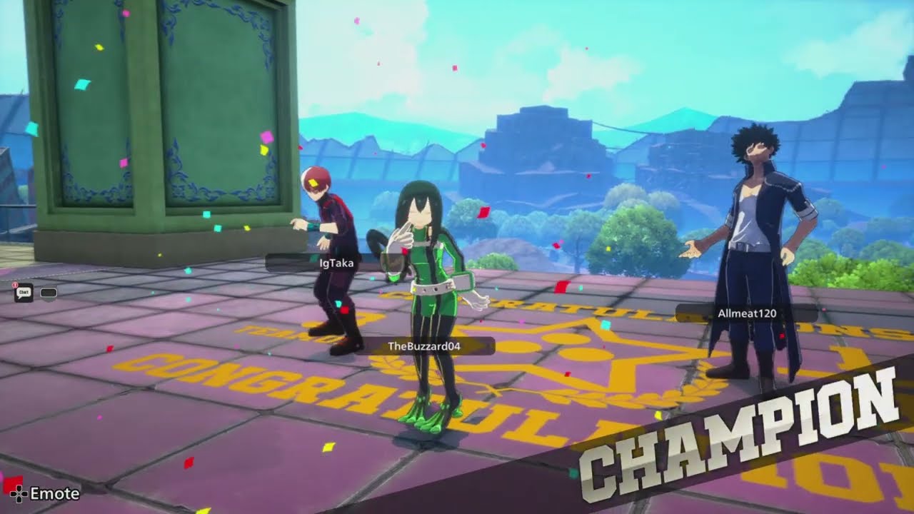 (MHA Ultra Rumble) My very first win!! - YouTube