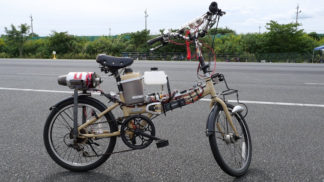 ジェット自転車 再び！ Jet Engine Bicycle - YouTube