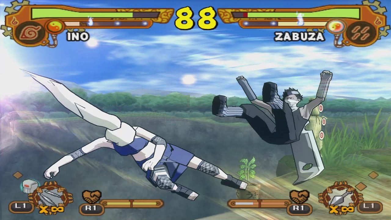 {Ino Vs Zabuza} Naruto Shippuden Ultimate Ninja 5 - YouTube