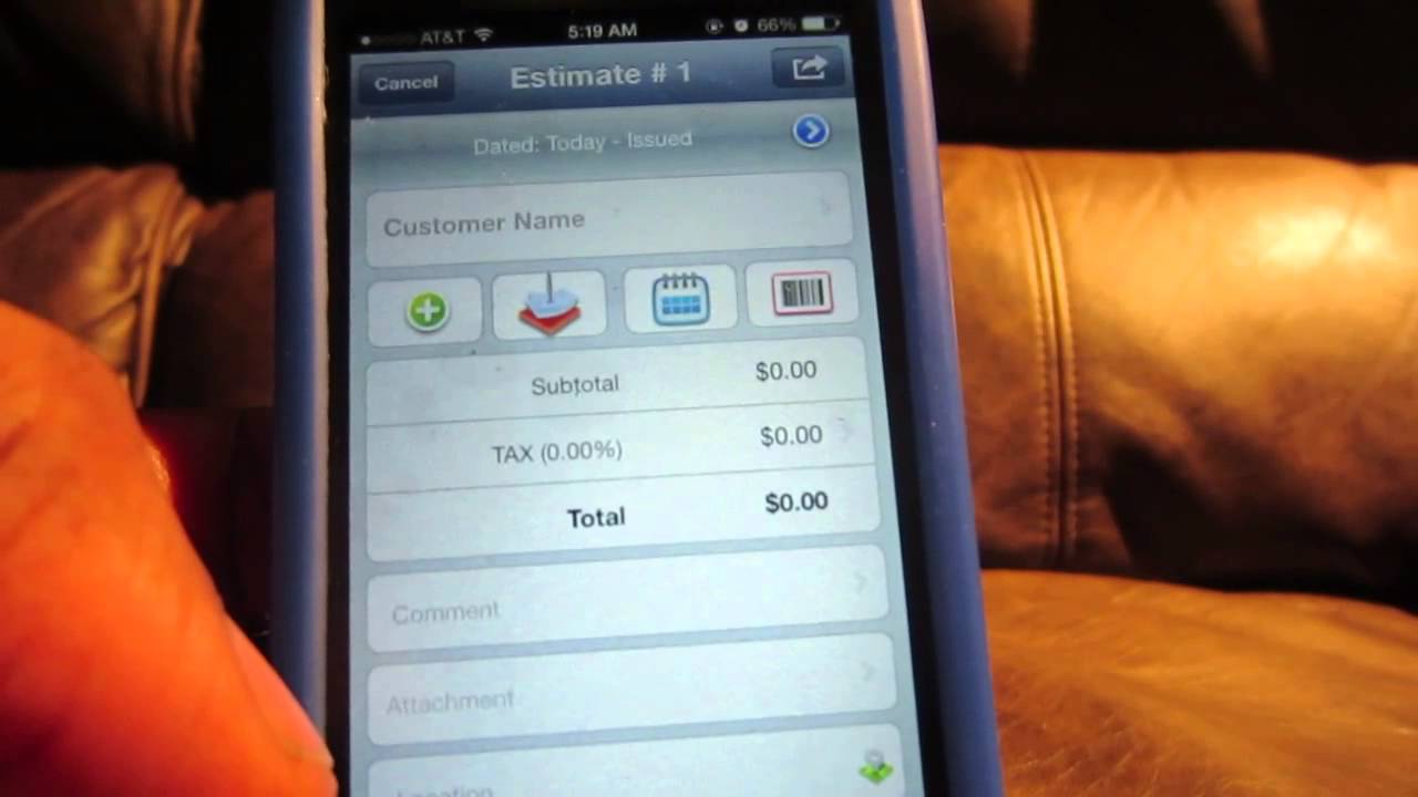 Invoice To Go: How To Create Invoices From Your Mobile Device - YouTube