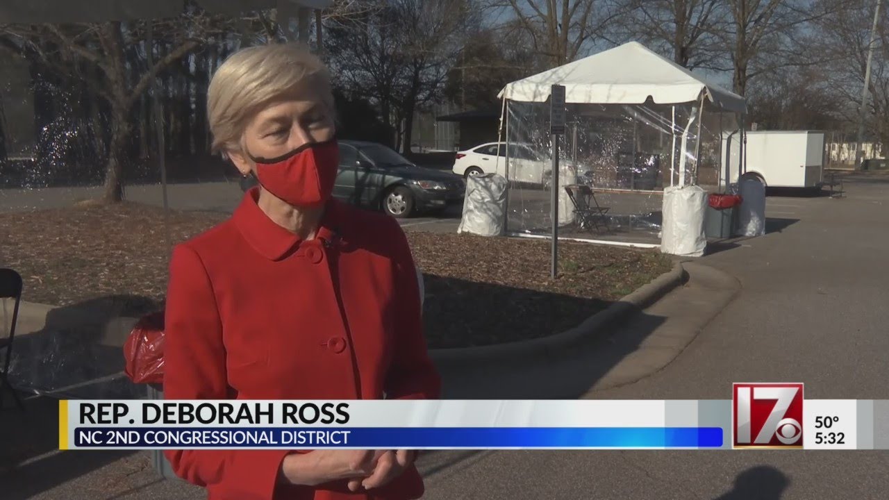 NC Rep. Deborah Ross visits COVID-19 test site in Raleigh - YouTube