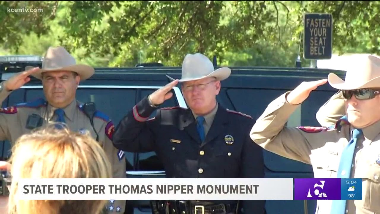 State Trooper Thomas Nipper monument - YouTube