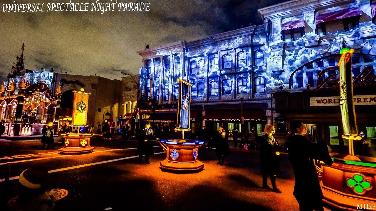 USJ ユニバ ナイトパレード2019年1月6日千秋楽[4K🎥高感度]UNIVERSAL SPECTACLE NIGHT PARADE ...