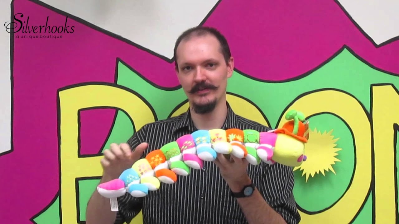 Baby Boo 1,2,3 Caterpillar Educational Learning Plush Stuffed Animal ...