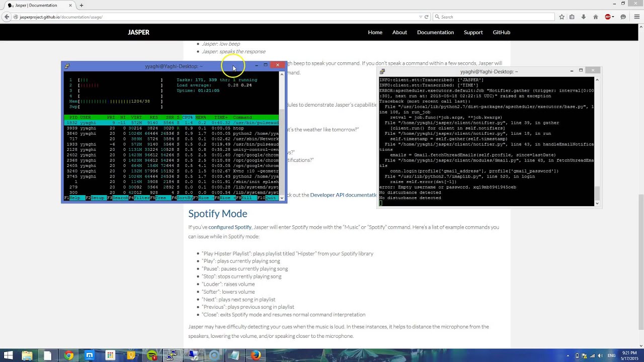 Bad Voice Recognition Using The Pocketsphinx Stt Engine With Jasper Youtube
