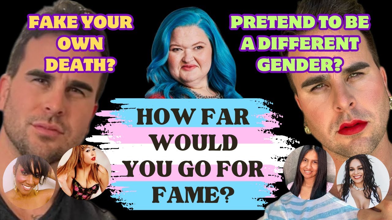 Man FAKES his own d*ath then pretends to be transgender?!?!? #cringe # ...