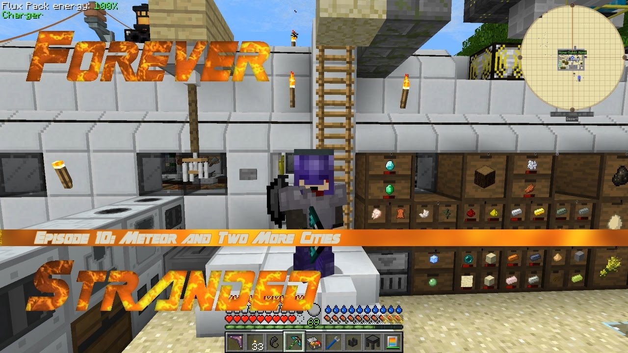 Forever Stranded #10 - Meteor Chests and Two Cities (Spoiler) - YouTube