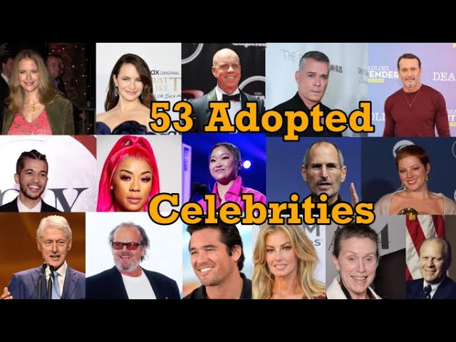 Adopted Celebrities 60 Photos - Moonagedaydream.film
