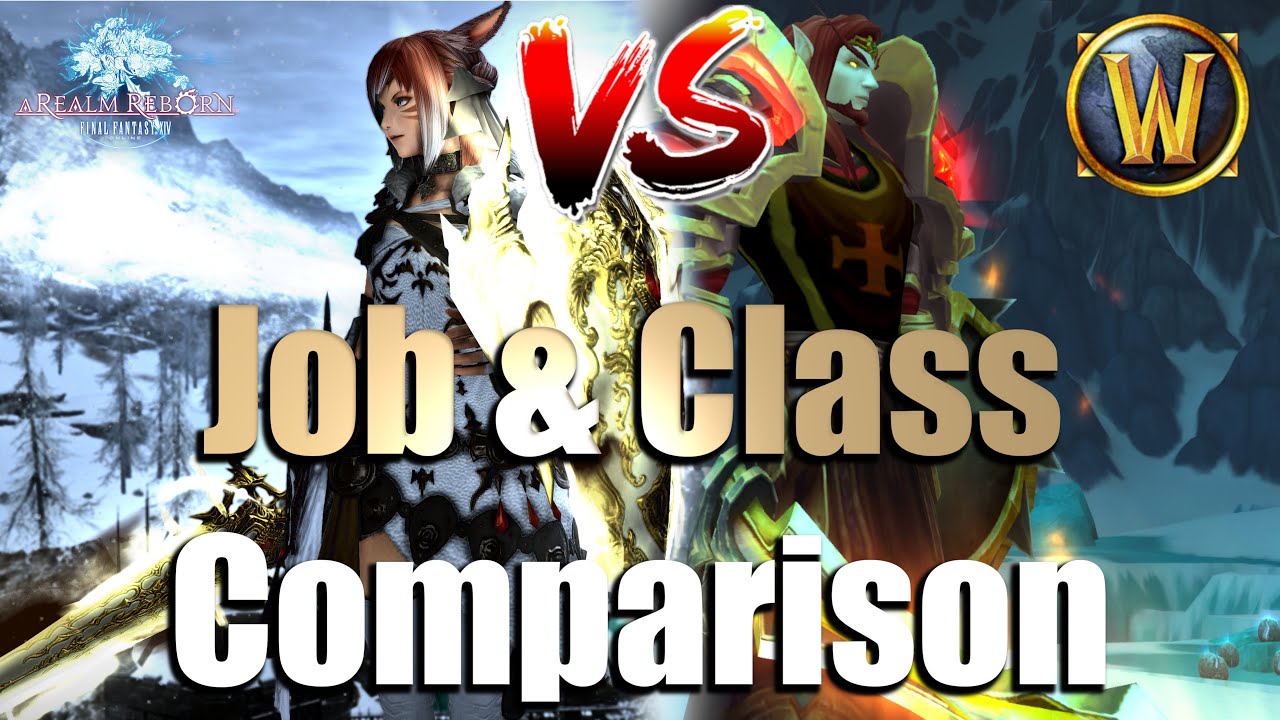 Which FFXIV Job fits to your WoW Class (WoW vs. FFXIV job design) - YouTube