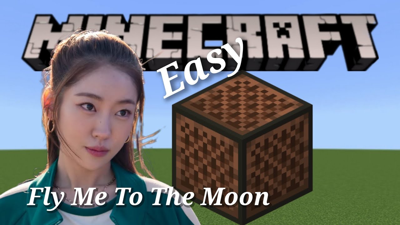 How to make Fly Me To The Moon in Minecraft (Squid Game) - YouTube