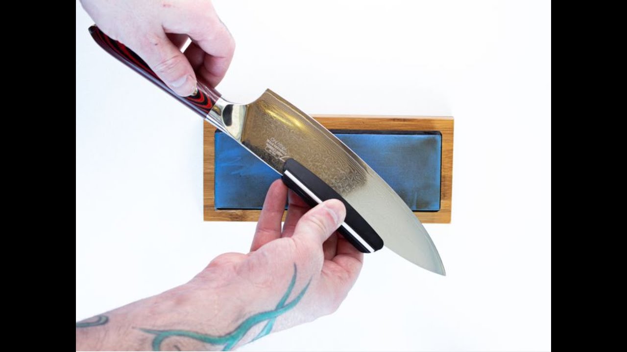 Hvordan slipe en kniv hjemme - YouTube