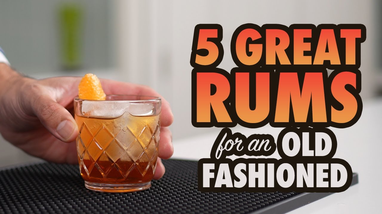 The Secret to a Good Old Fashioned? Rum! - YouTube