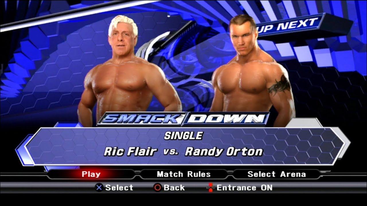 WWE Smackdown vs. Raw 2009 - Ric Flair vs. Randy Orton - YouTube