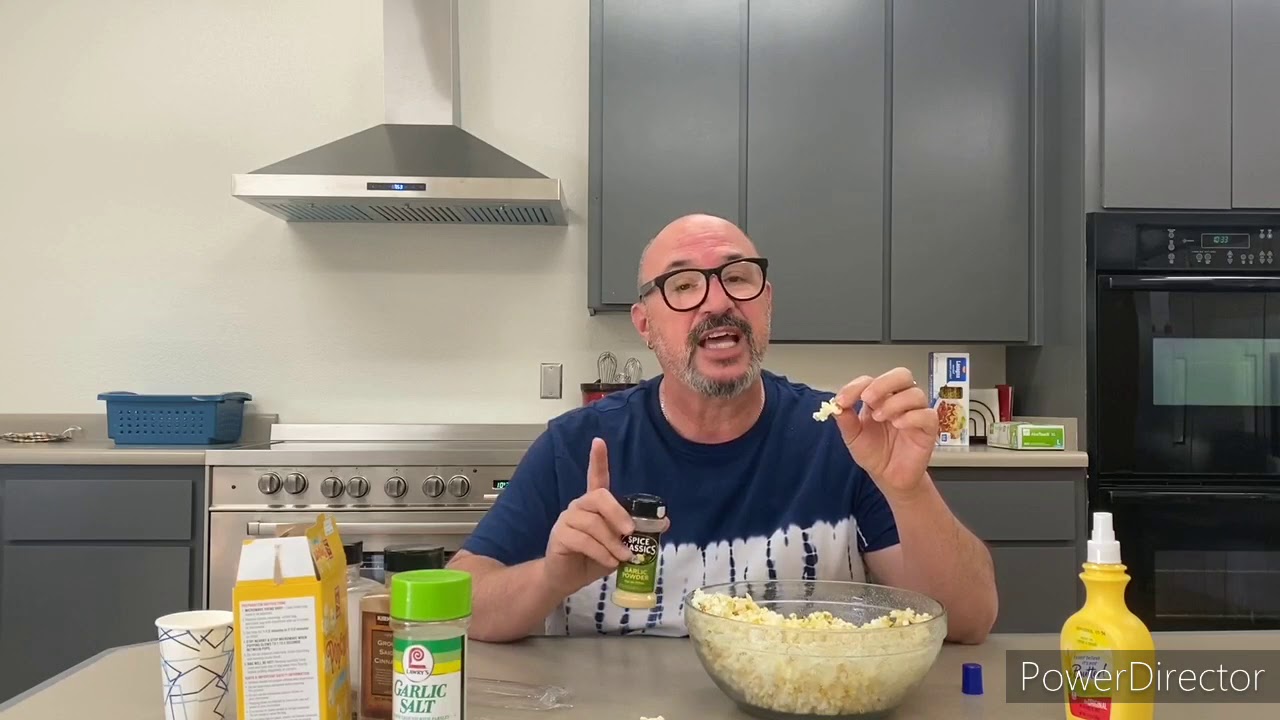 DIY flavored popcorn with Steve - YouTube