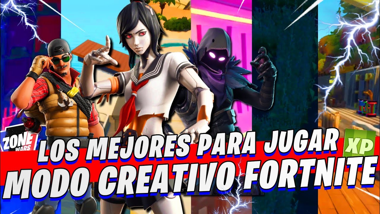 Los 10 MEJORES MAPAS de MODO CREATIVO FORTNITE para JUGAR CON AMIGOS ...