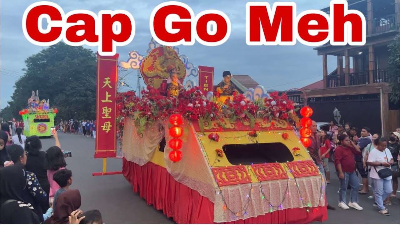 CAP GO MEH DI KOTA BITUNG || TAPIKONG || XAVIERBRYAN VLOG - YouTube