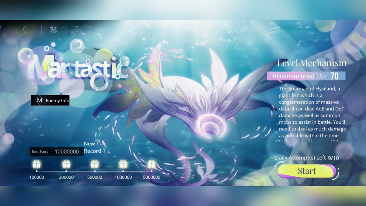 Path to Nowhere | Into - the Blue Event | Mantastic | Illusory Sea Fish Boss | 10m | ft. L.L ...